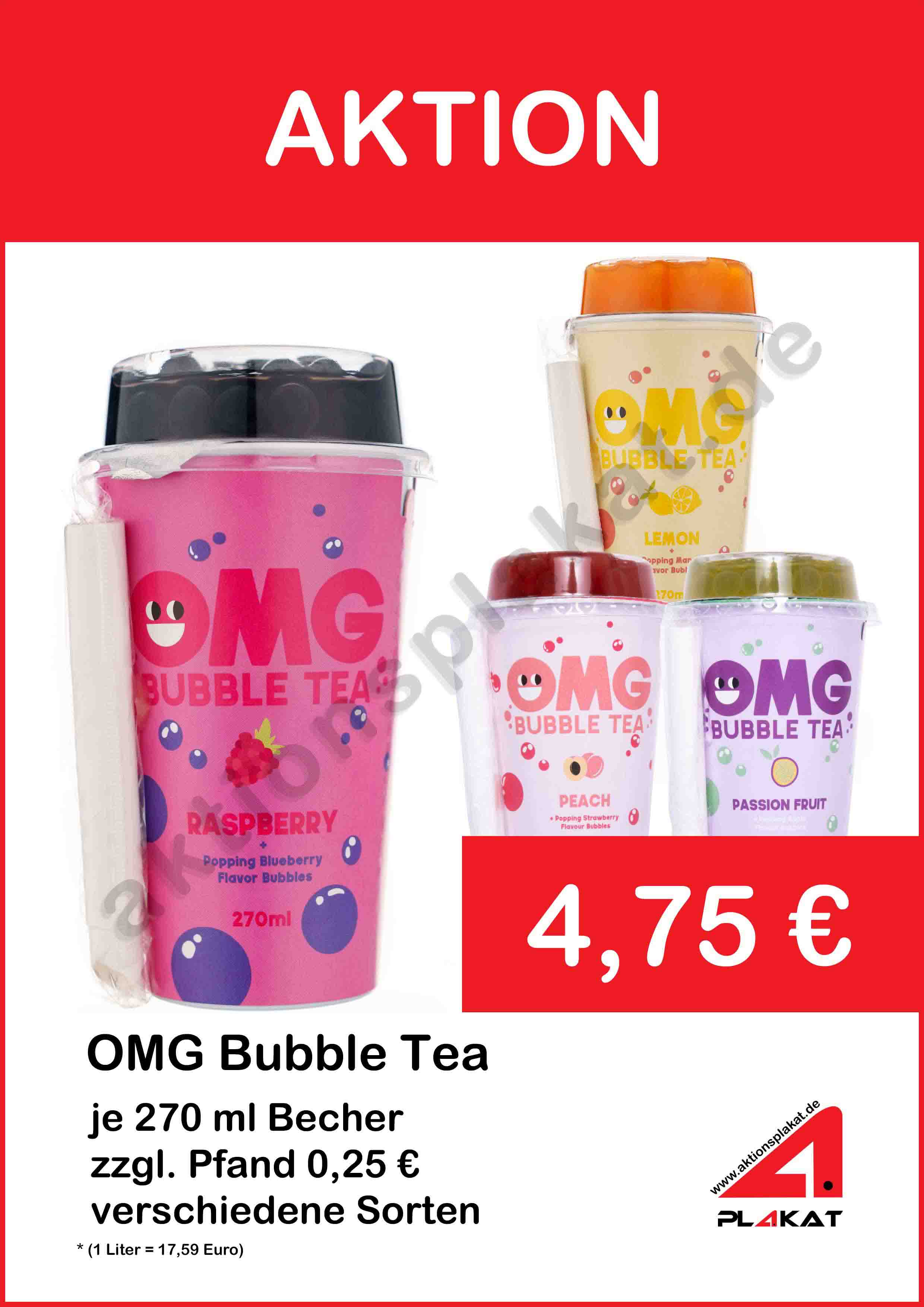 Aktionsplakate einfach erstellt und gedruckt. Plakate downloaden, Inhalte individuell anpassen ...